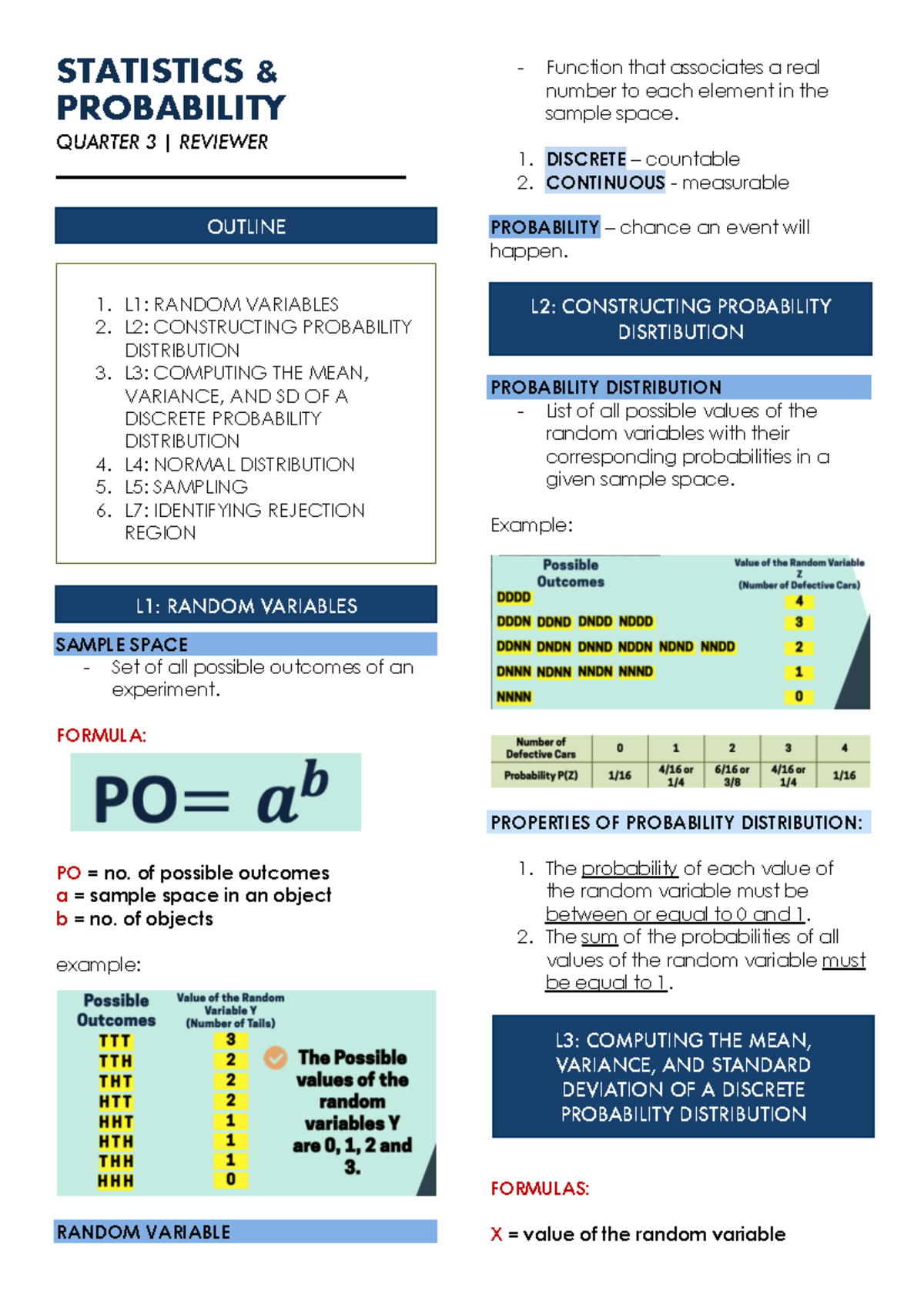 Stats- Reviewer - EYYYYYY - STATISTICS & PROBABILITY QUARTER 3 ...