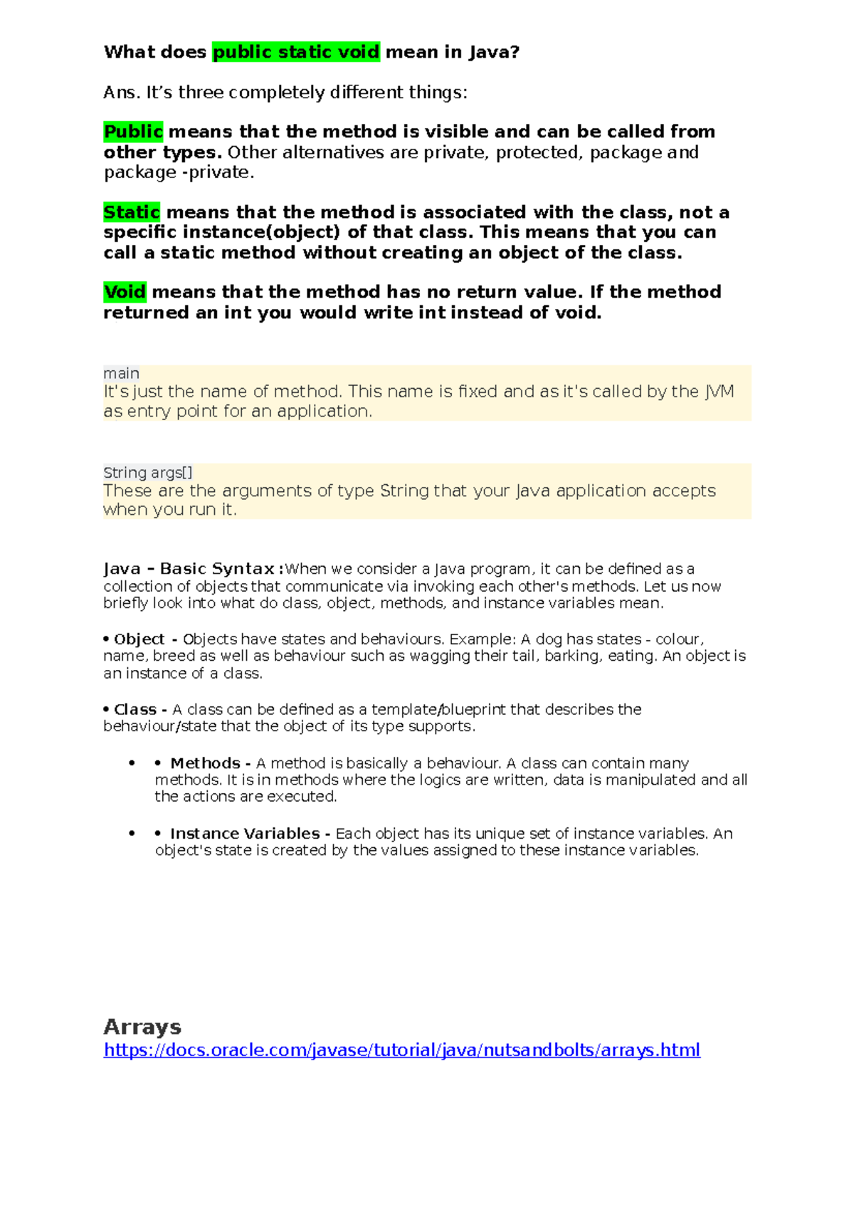 Progfun Mastery Test Notes What Does Public Static Void Mean In Java progfun-mastery-test-notes-what-does-public-static-void-mean-in-java