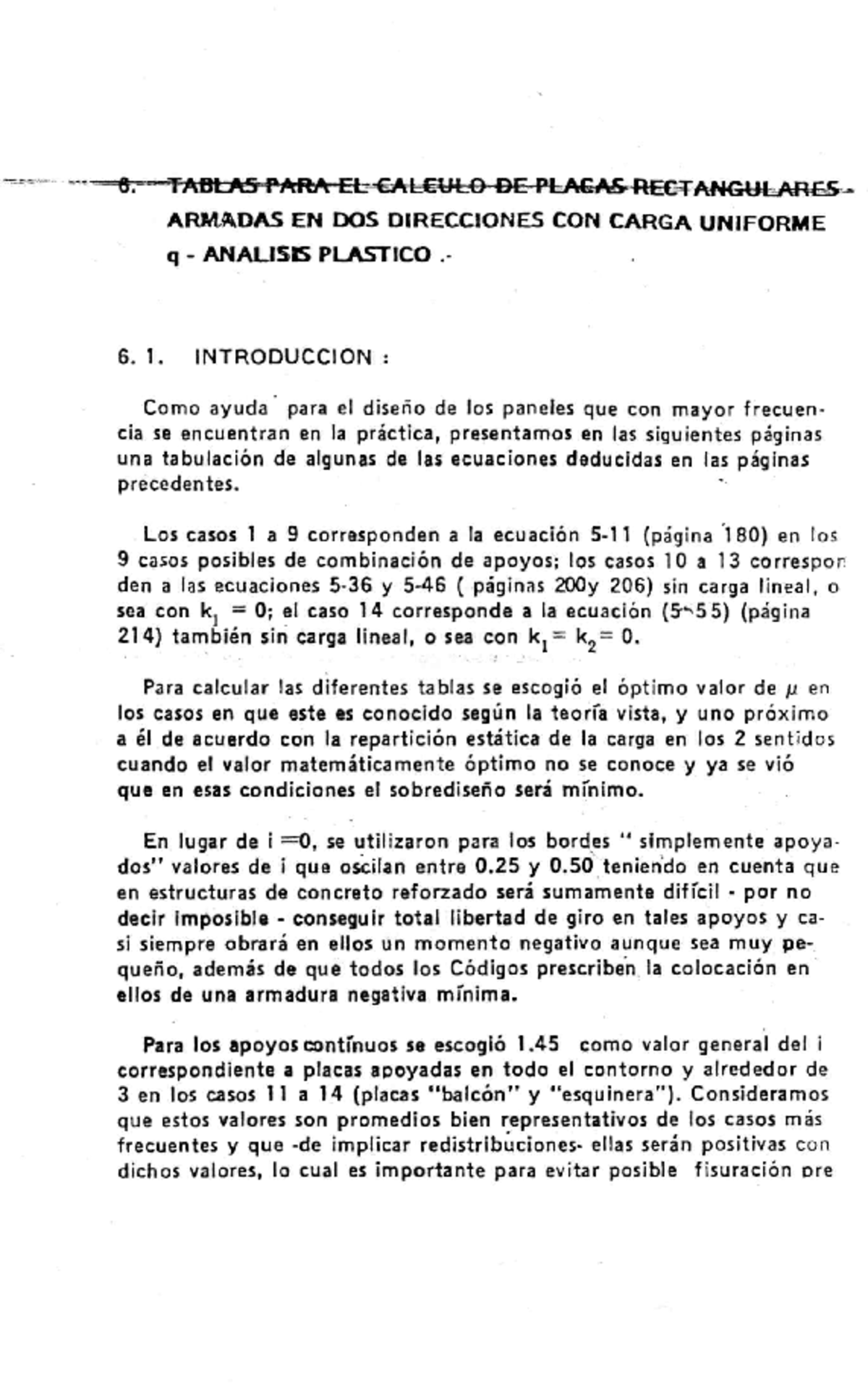 Tablas Kerpel para calculo de placas - Diseño de estructuras - Studocu