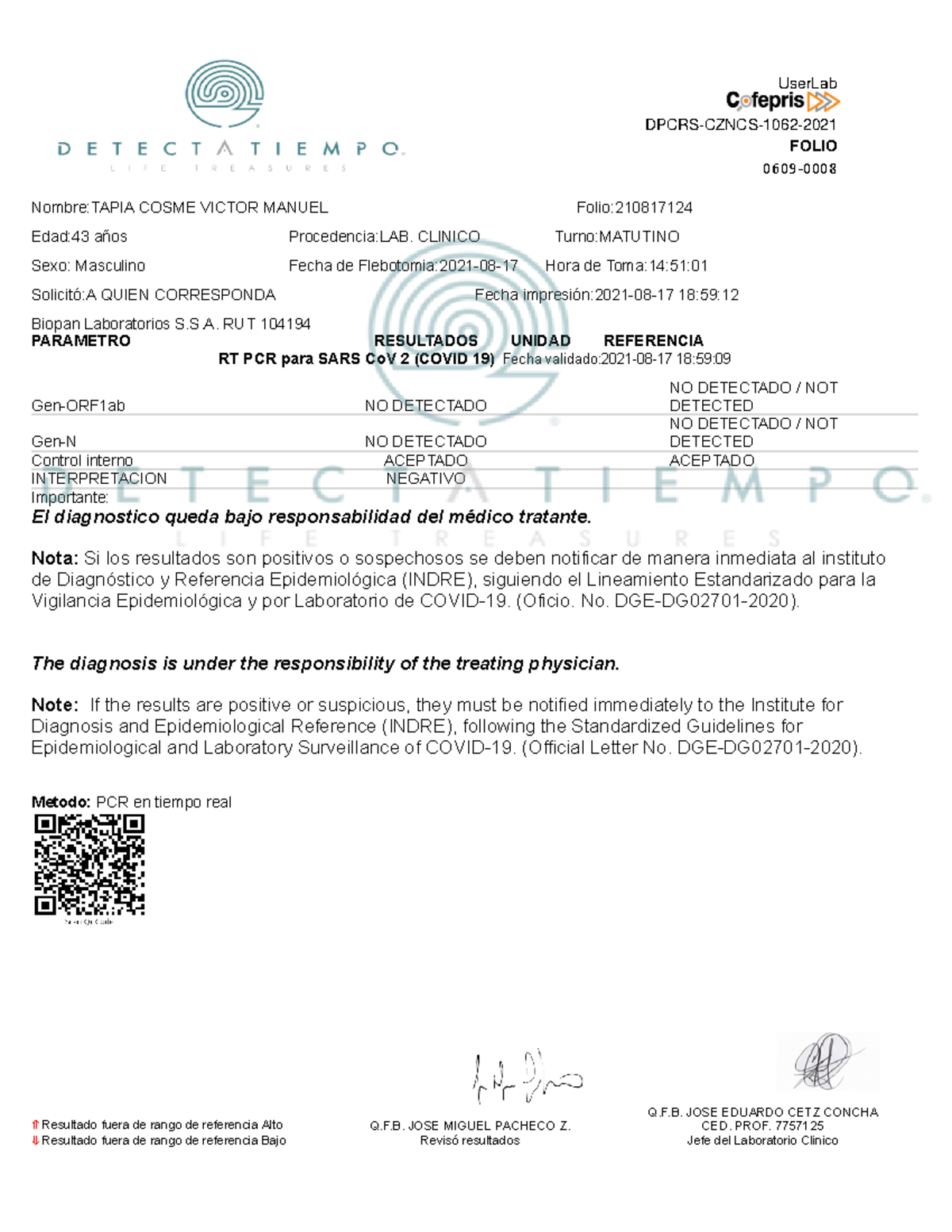 Resultado Cosme Tapia - trabajo - Nombre:TAPIA COSME VICTOR MANUEL ...