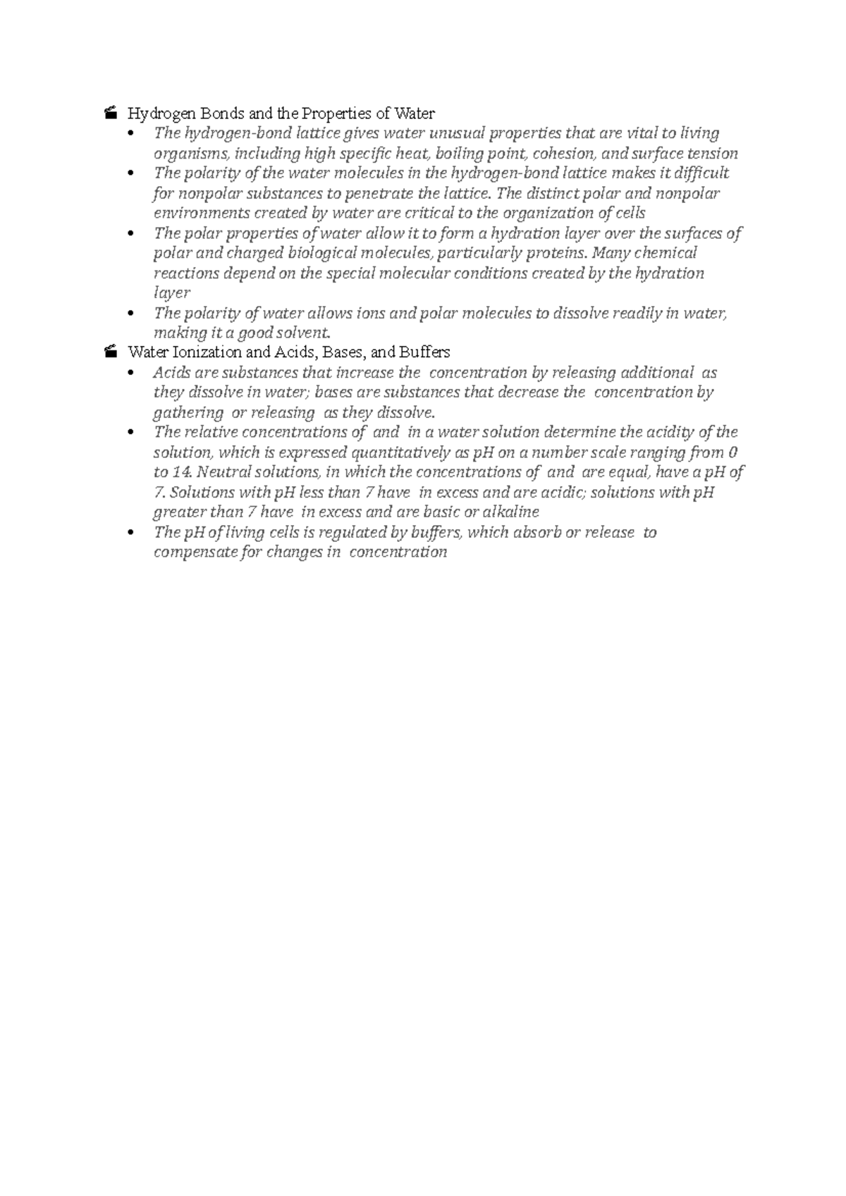 Ch 2 Part 2 Chapter 2 Part 2 End Of Book Biology The Dynamic