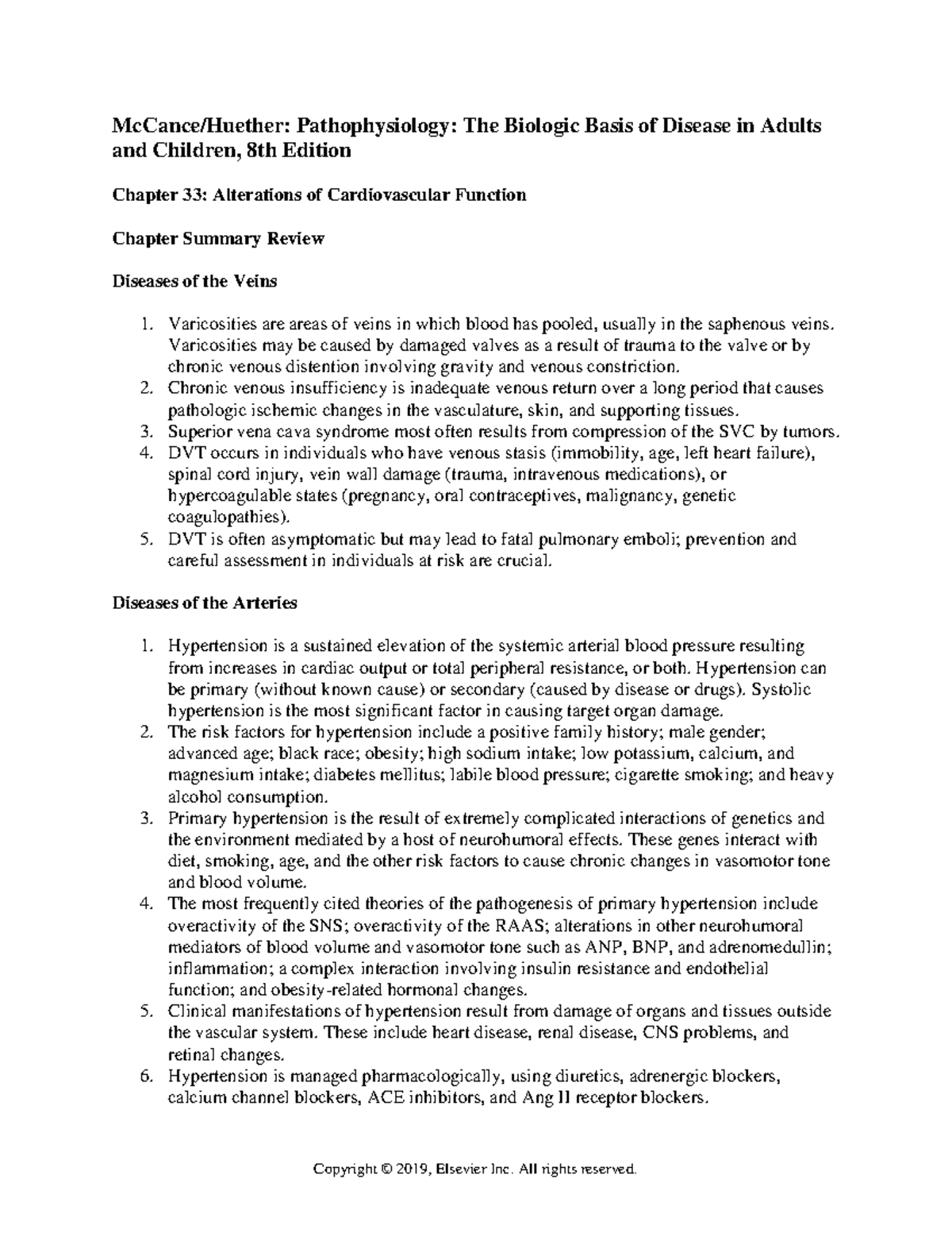 Chapter 033.pdf Alterations of Cardiovascular function - McCance ...