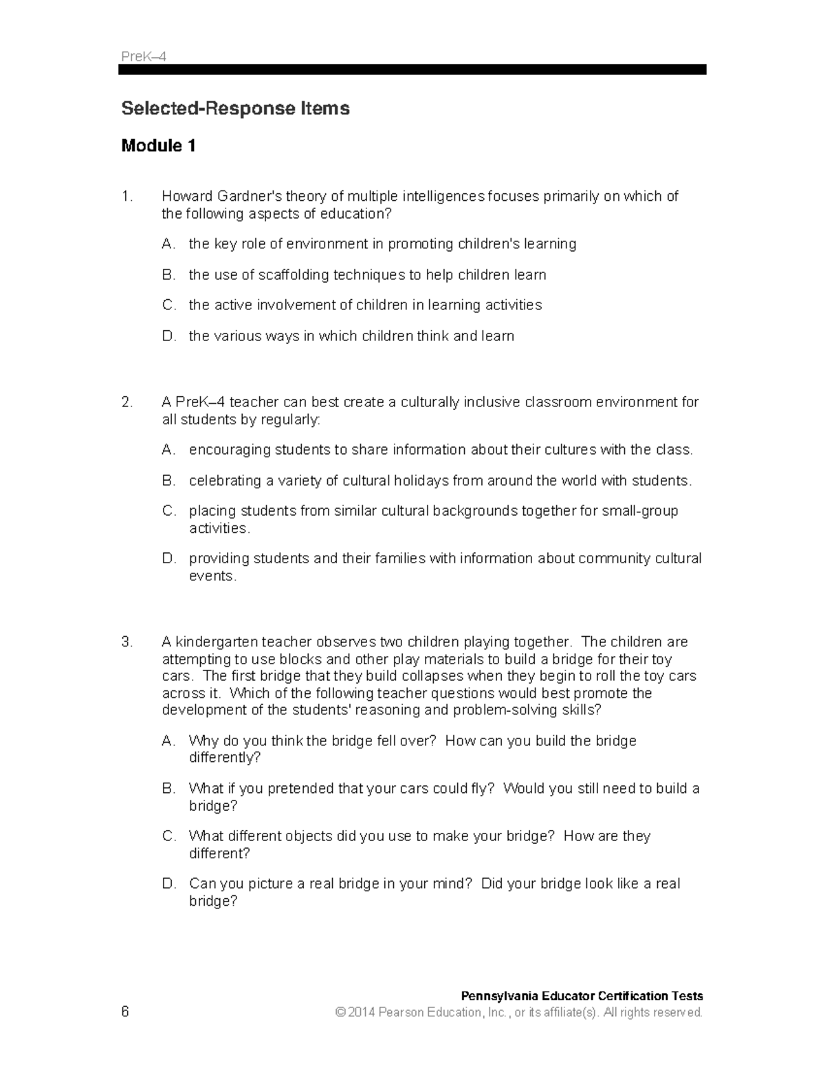 Questions - Notes and coursework help. - Pennsylvania Educator ...