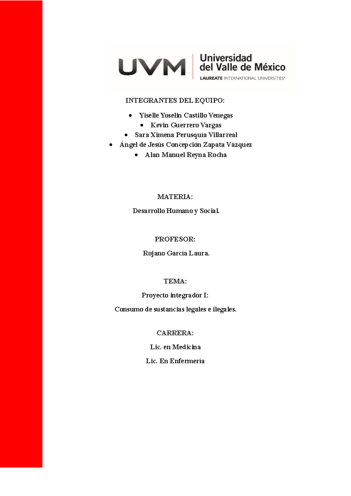 Proyecto integrador etapa 1 - INTEGRANTES DEL EQUIPO: Yiselle Yoselin ...