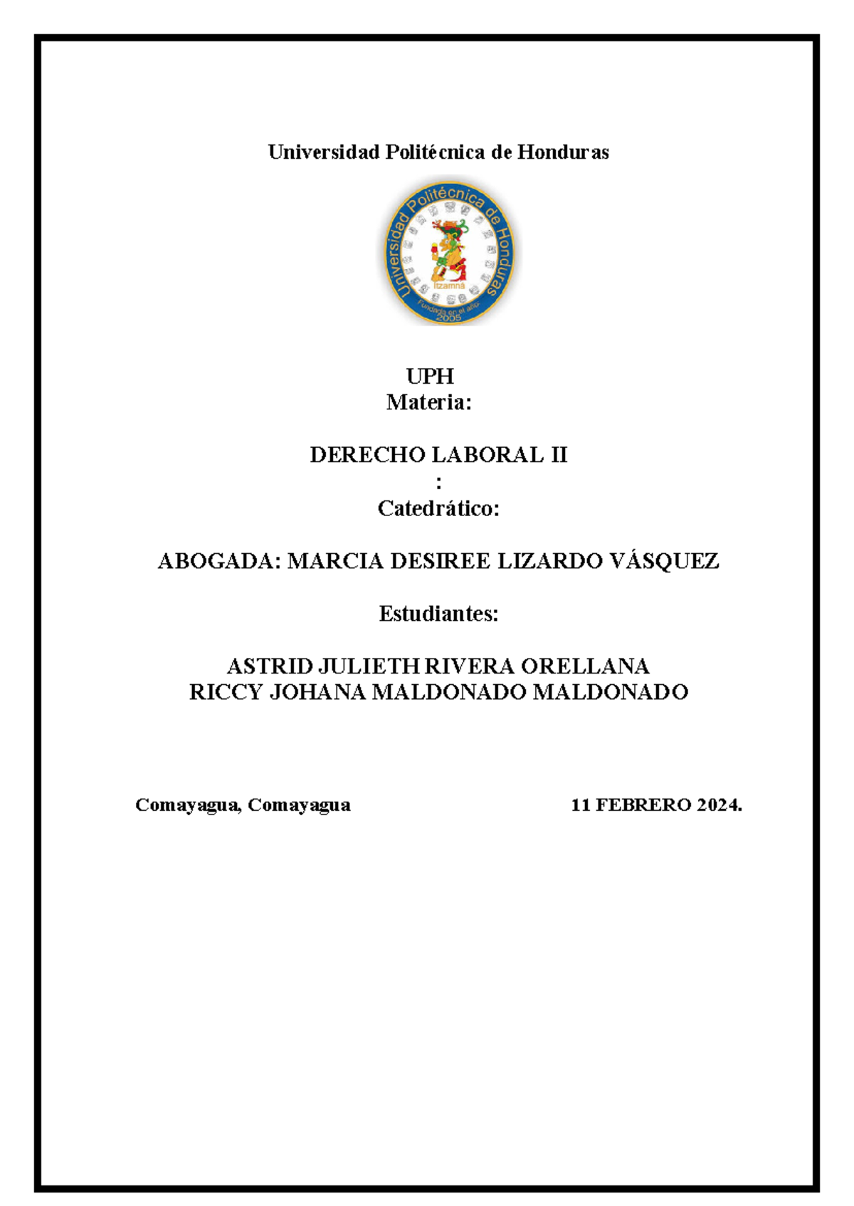10 Preguntas DEL Articulo 429 AL 453 - Universidad Politécnica de ...