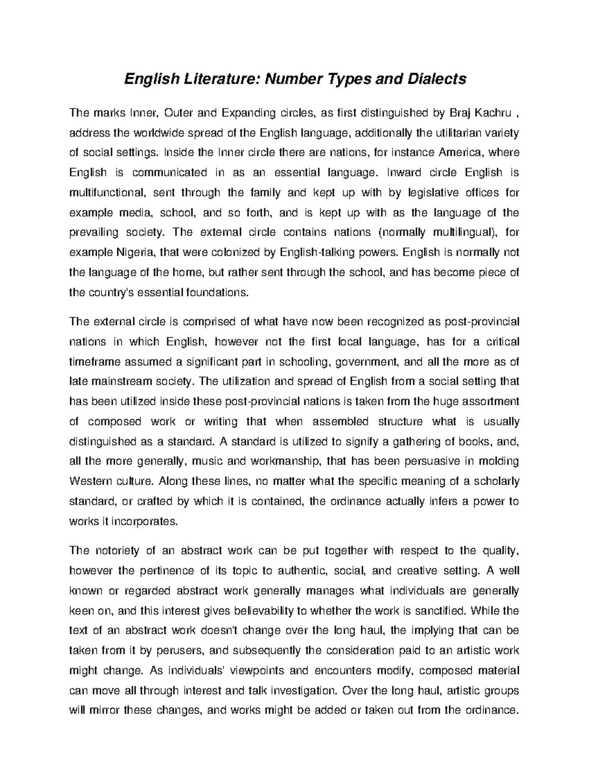 English Literature Number Types And Dialects Inside The Inner Circle english-literature-number-types-and-dialects-inside-the-inner-circle