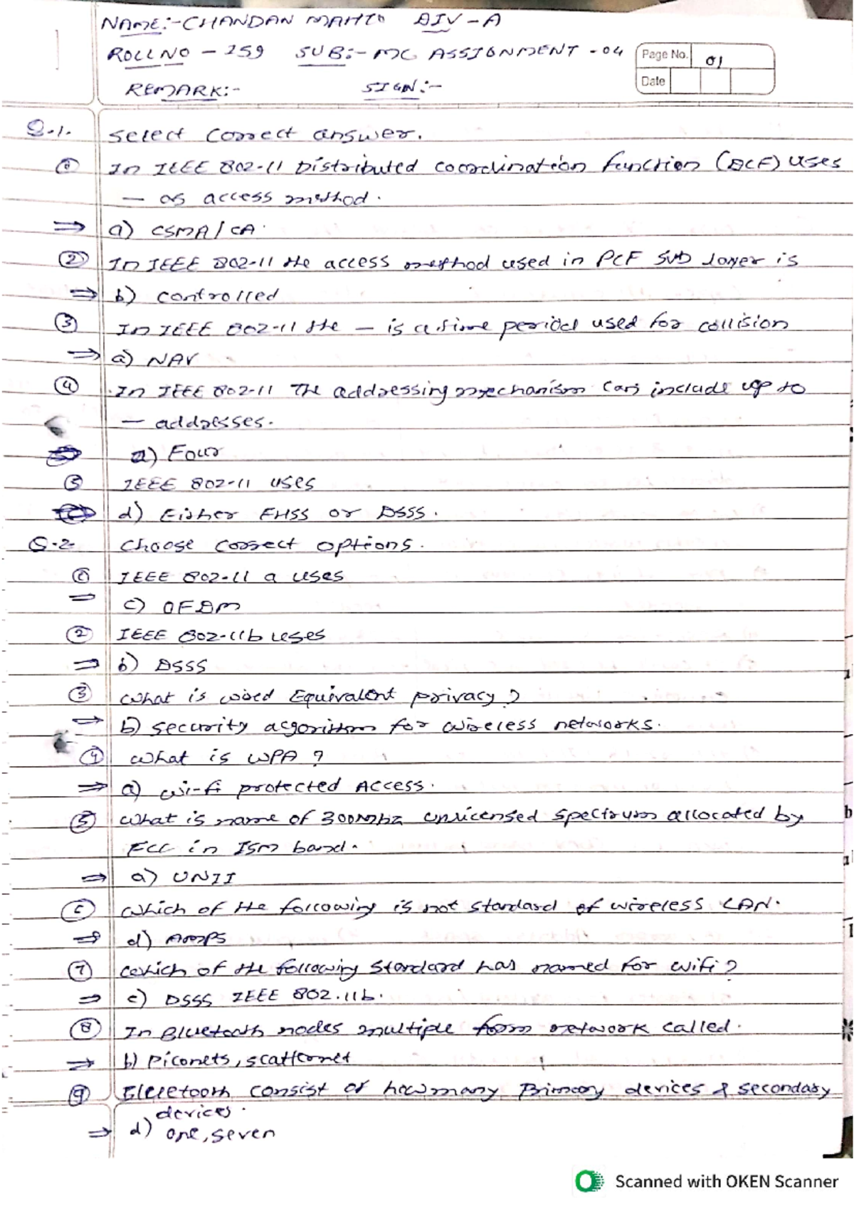 Mobile Computing Assignment 04 - Computer Science and engineering - Studocu