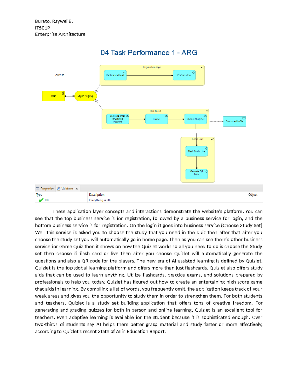 Burato Raywei 04 Task Performance 1 - Burato, Raywei E. IT501P ...