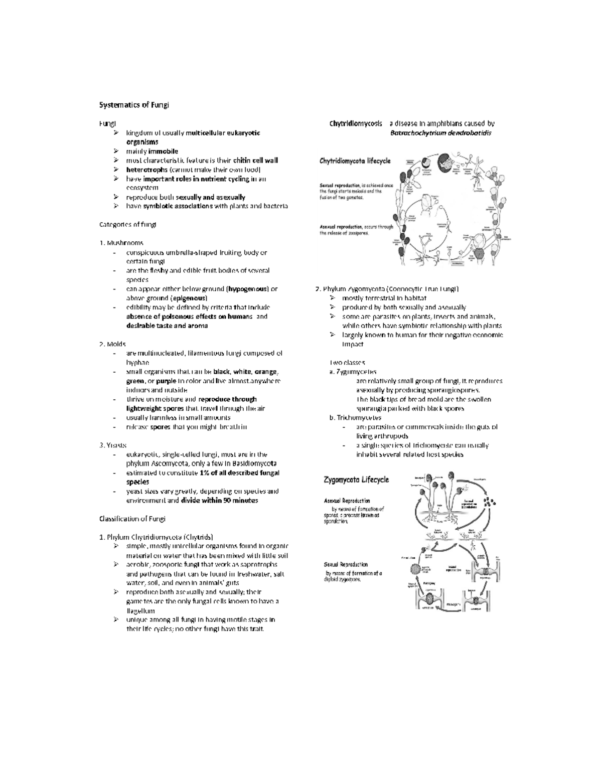 Bot 6 - botany study/lecture notes 2021/2022 - BIO 222 - Studocu