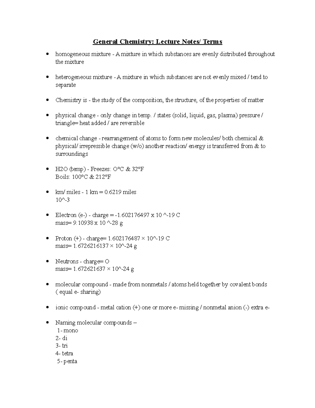 2017-General Chemistry Lecture Notes Terms - General Chemistry: Lecture ...