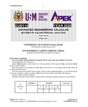 Module 1 Fourier Series D01M04Y2022 - DR/ EUM114/ LECTURE MODULE 1 /FOURIER / FOURIER SERIES ...