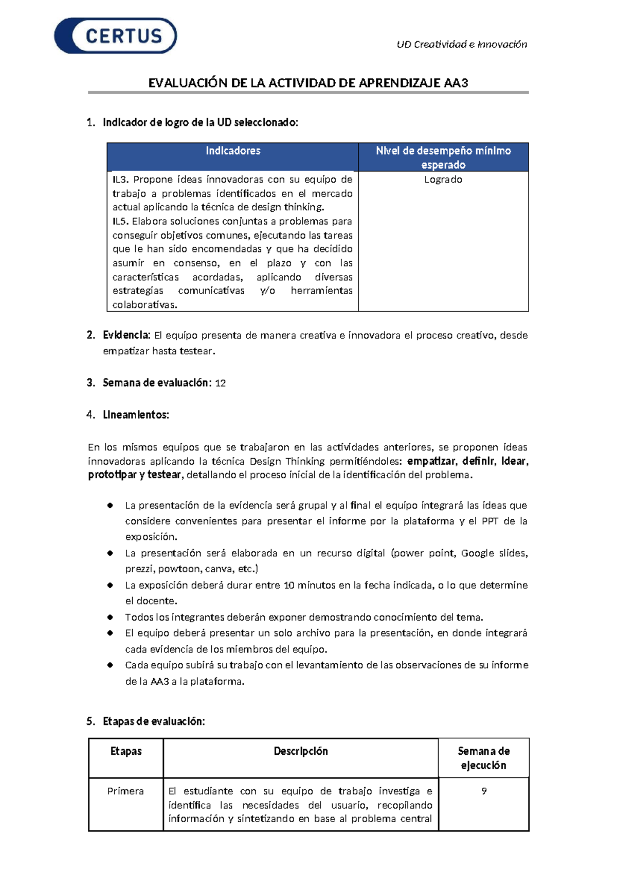 Evaluación AA3 - gdgdgd - EVALUACIÓN DE LA ACTIVIDAD DE APRENDIZAJE AA ...