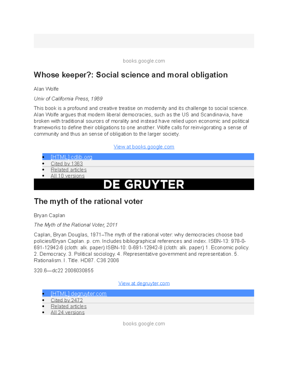 C8 - nahbdksnsnsbd - books Whose keeper?: Social science and moral ...