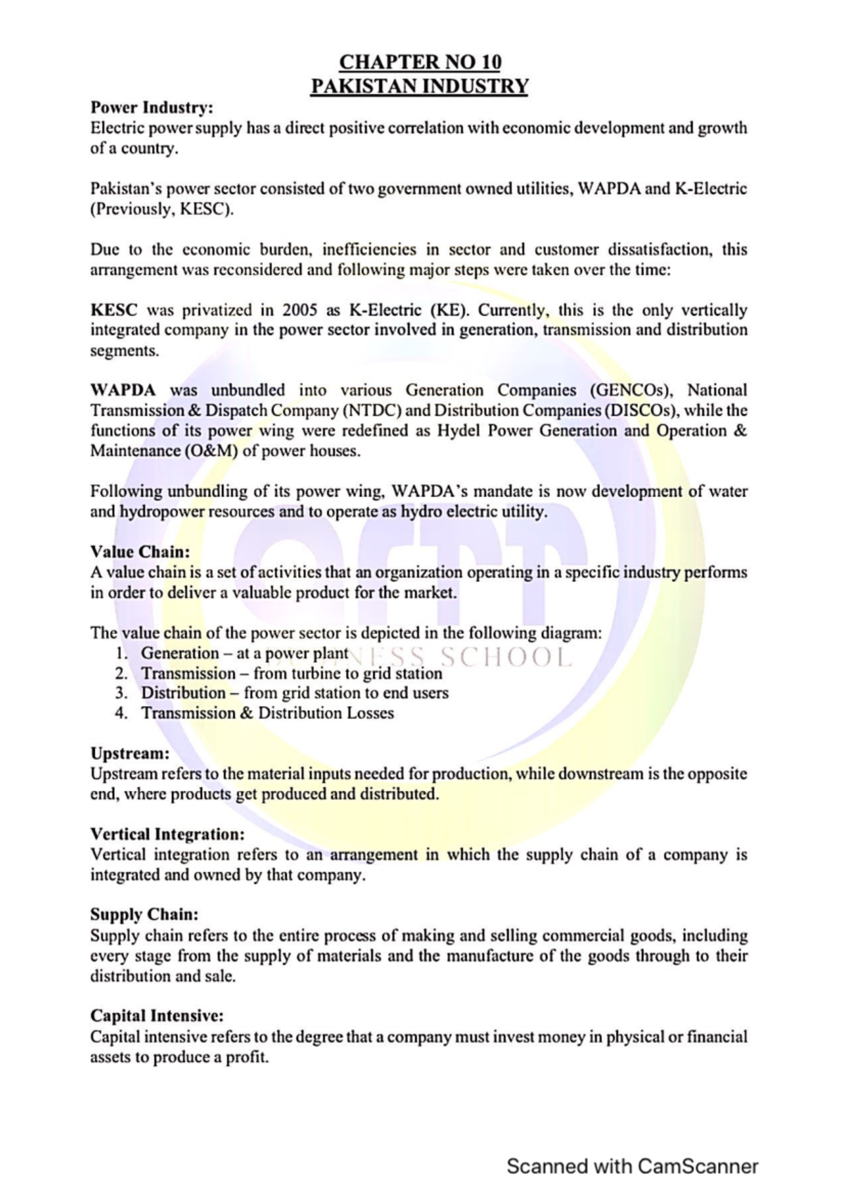 Prc 5- chapter 10 - helpful for students revising their business ...