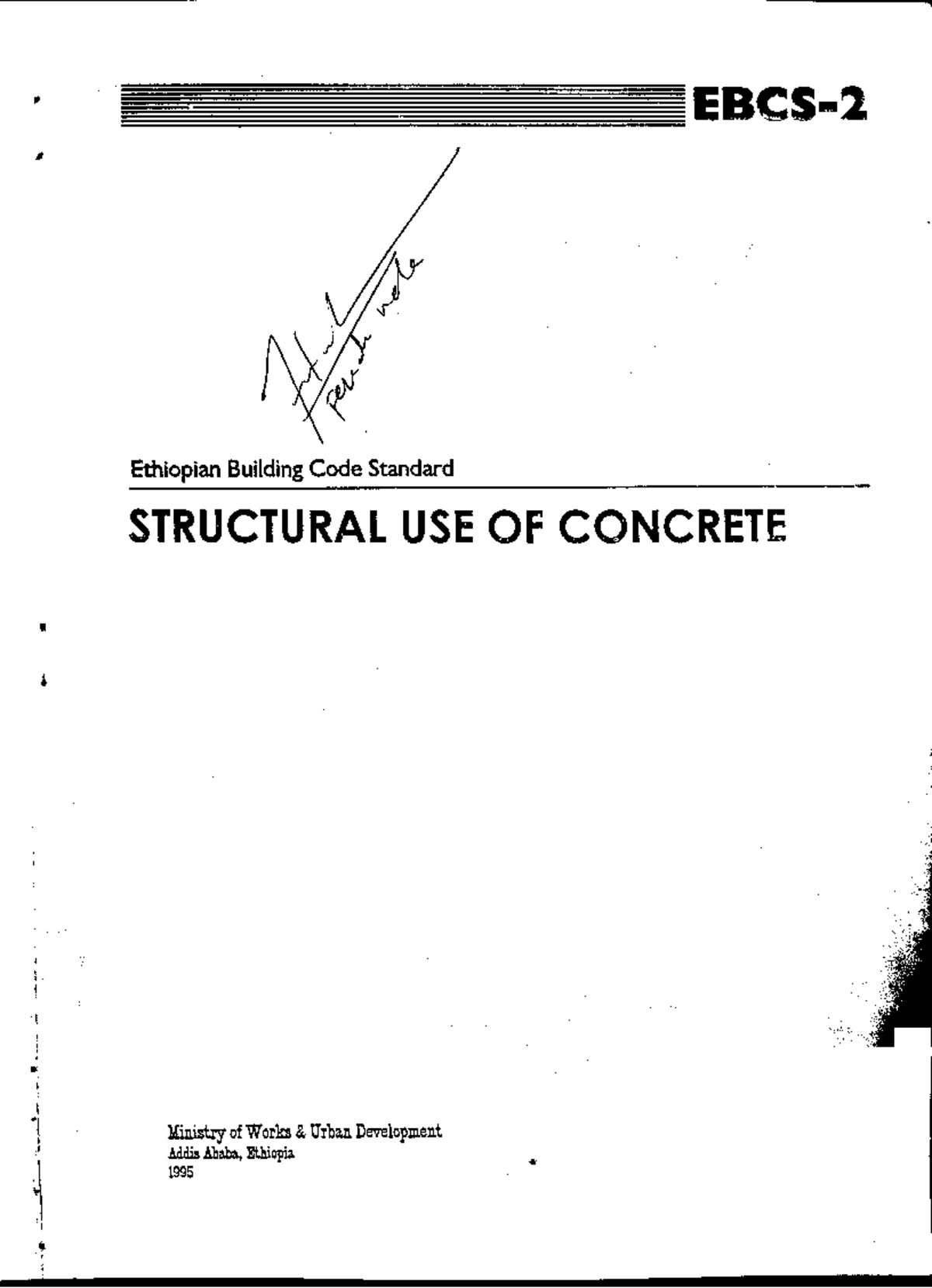 Ebcs 2 structural use of concrete -, -.~~. i .EBCS- . I r;y Ed'\iopian ...