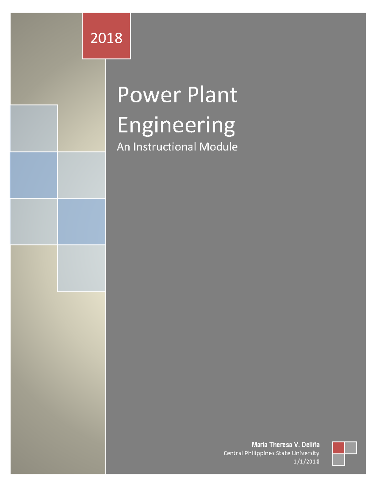 Power plant engineering new - Power Plant Engineering An Instructional ...