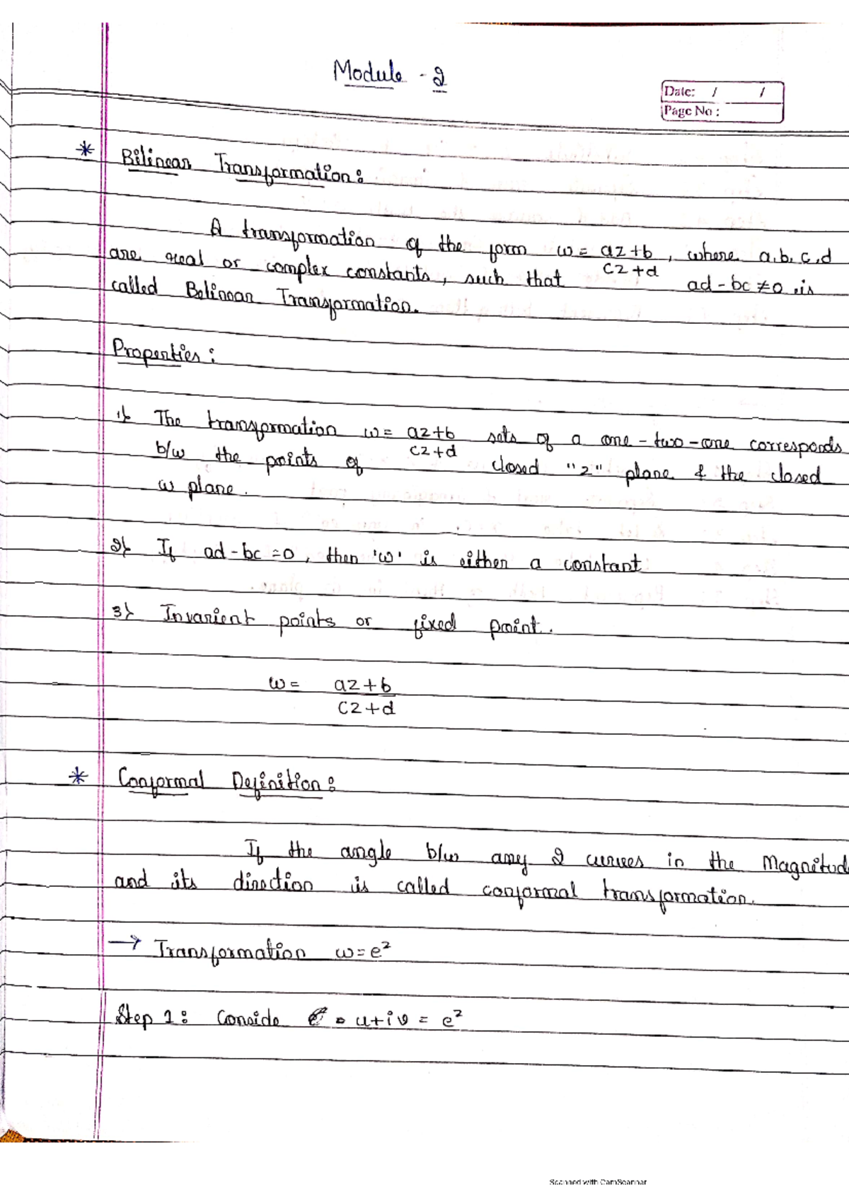 Assignment 2 - mod 1-5 - Complex Analysis, Probability and Statistical ... Assignment 2 - mod 1-5 - Complex Analysis, Probability and Statistical ...