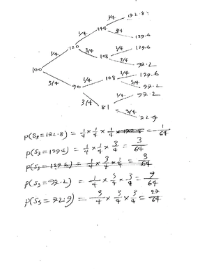 Chapter_1_calculus - 1) Given that, 𝑽𝒂𝒓(𝒀 ) = 𝑽𝒂𝒓(𝑿) = 𝟏 𝒂𝒏𝒅 𝑪𝒐𝒓(𝑿, 𝒀 ...