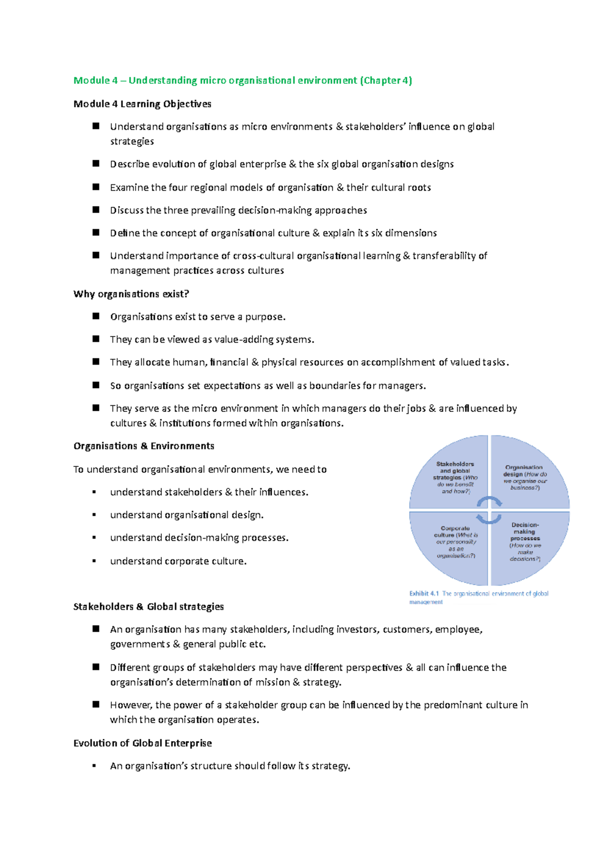 MGT3001 - Module 4 Lecture Notes - Module 4 – Understanding micro ...