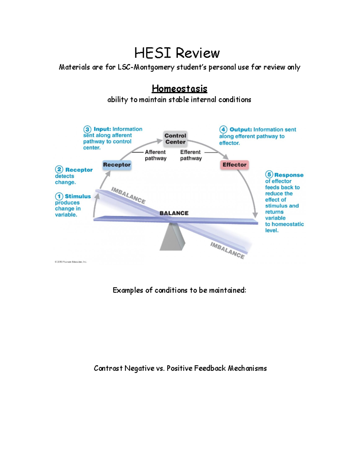 HESI review 2020 - HESI Review Materials are for LSC-Montgomery student ...