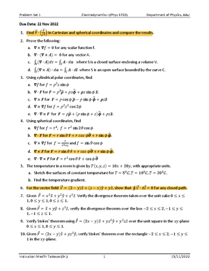 Phys 1011 Lab manual - EXPERIMENTS IN GENERAL PHYSICS PHYS 1011 E V 6 ...