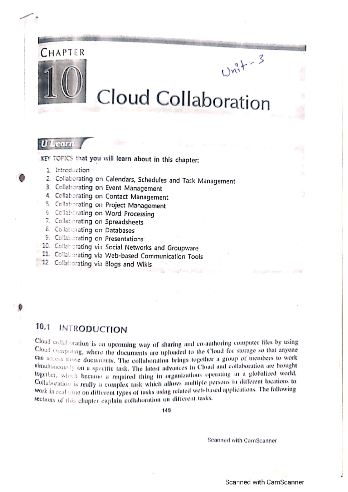 Unit-3 CC - keep enjoy - Cloud Computing - Studocu