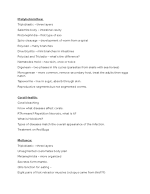 Manual of Invertebrates - Manual of Identification for Marine, Brackish ...