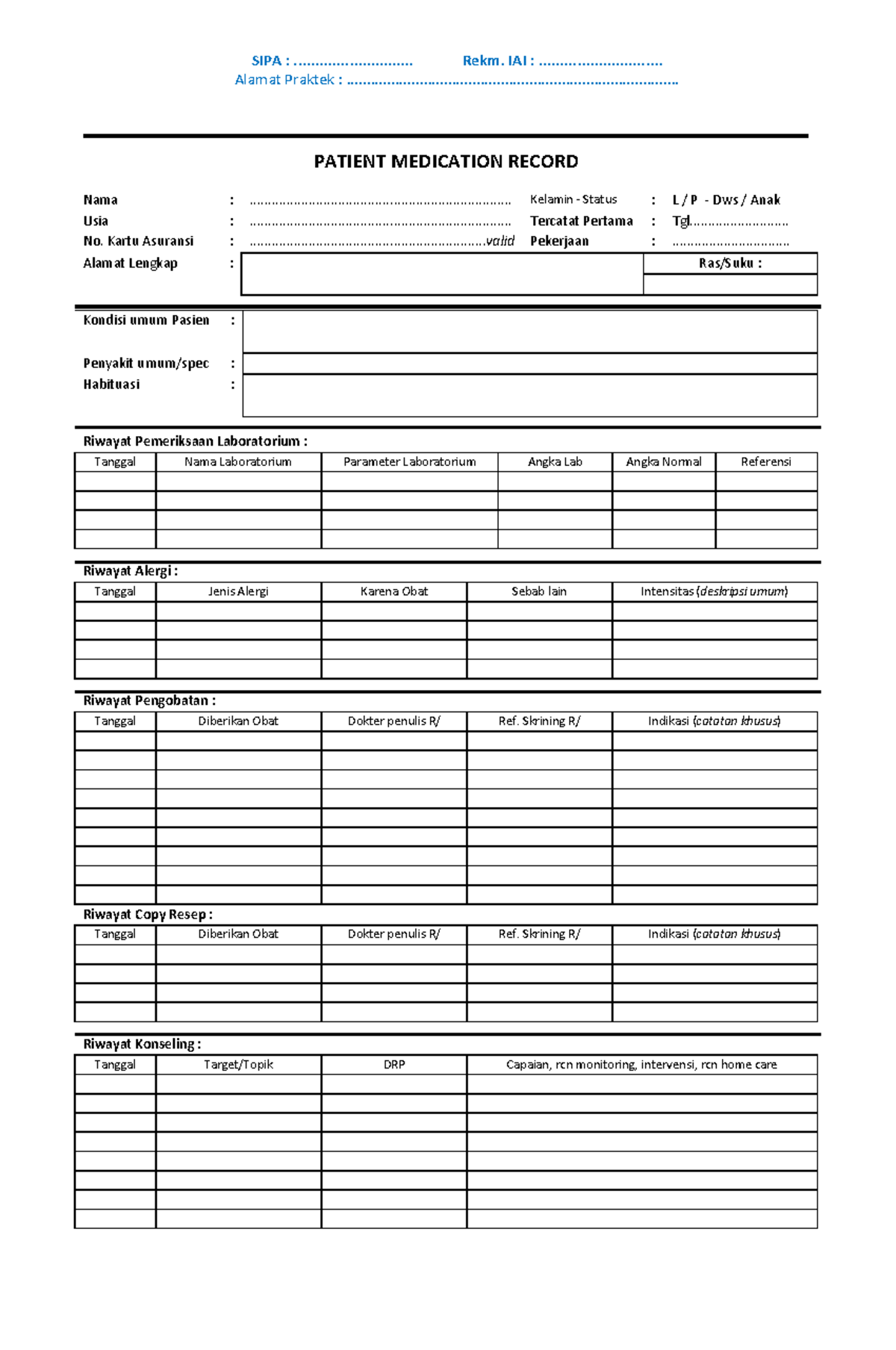 Pmr Patient Education - Career Education