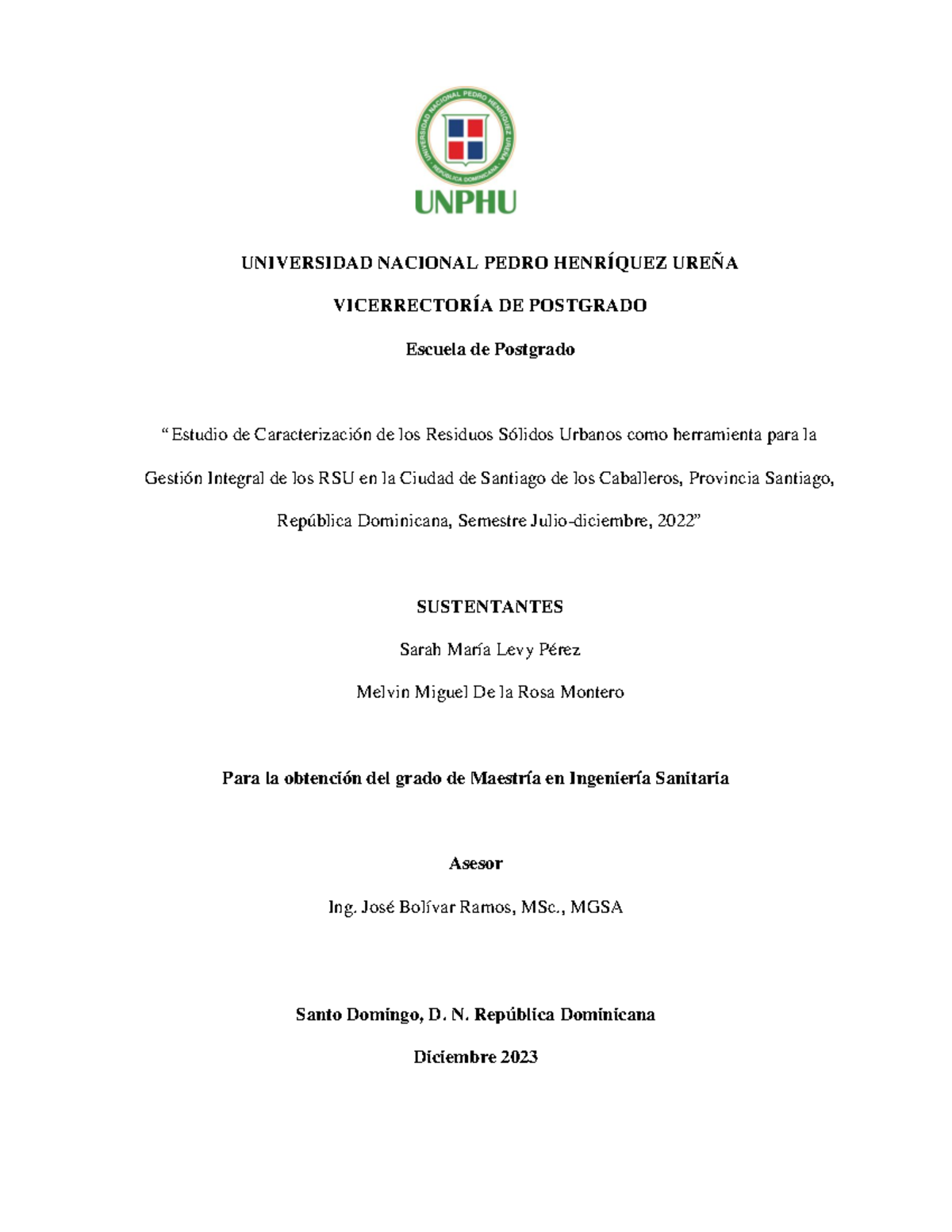 Tesis Sarah - Melvin Corregido 2024 final - UNIVERSIDAD NACIONAL PEDRO ...