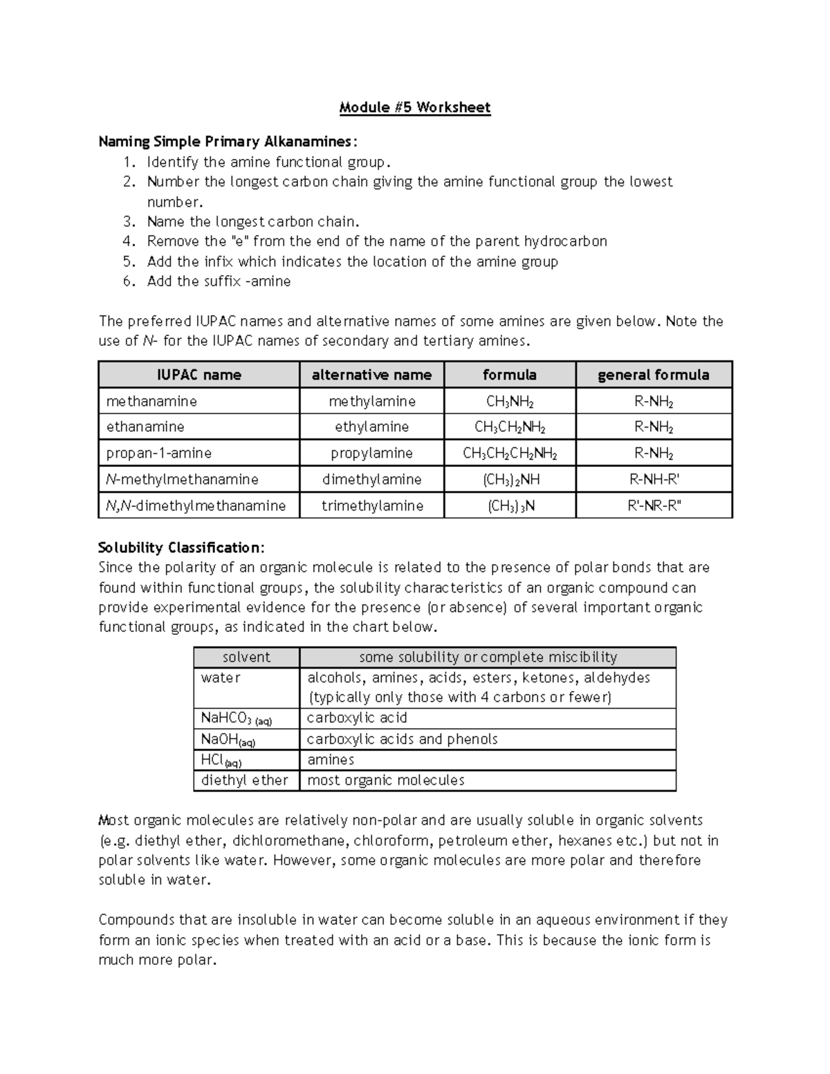 Module 5 Worksheet - Module #5 Worksheet Naming Simple Primary ...