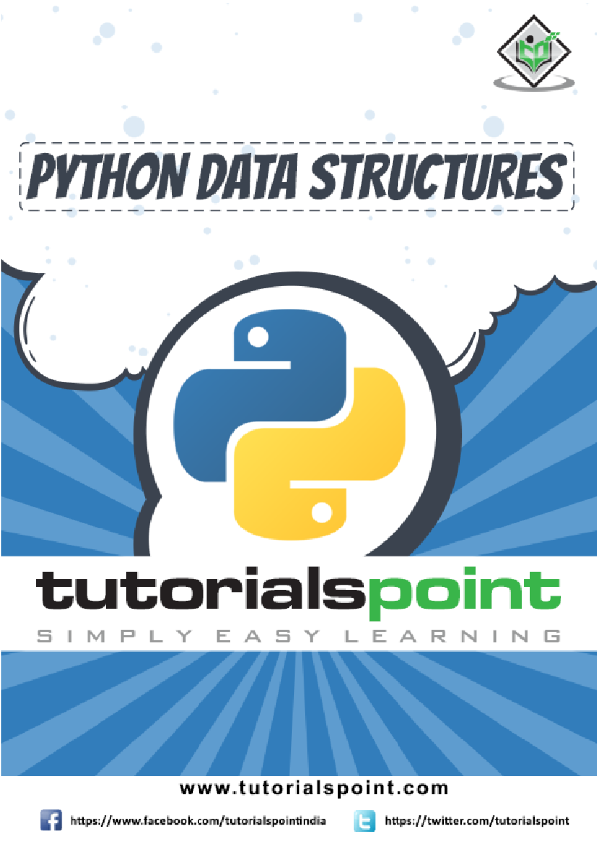 Python data structure tutorial - i ii About the Tutorial Computers store and process data with ...