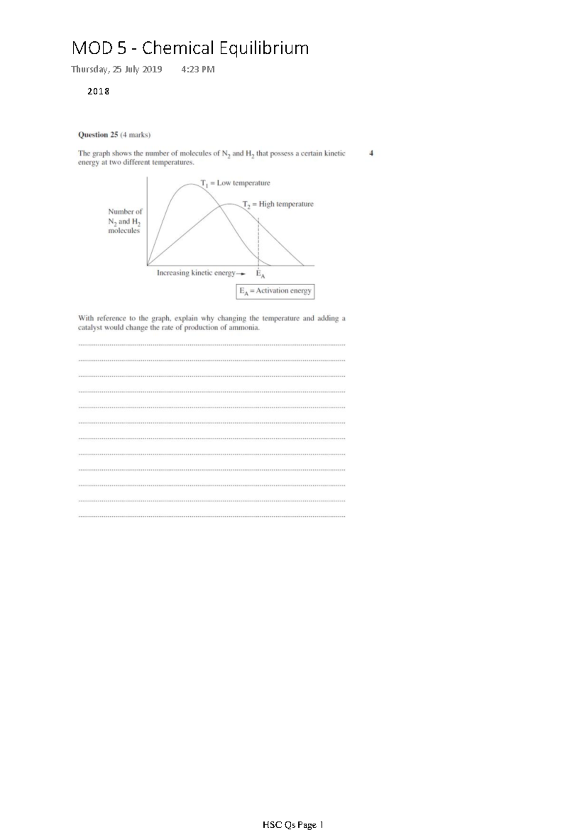 2. Chem HSC Questions 2001-2018 Sorted - basically like strive - 2018 ...