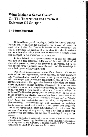 Chapter 2. Weberian Class Analysis - 40 CHAPTER 2 A WEBERIAN APPROACH ...