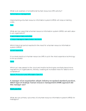 Key Questions - When preparing for your objective assessment to ensure ...