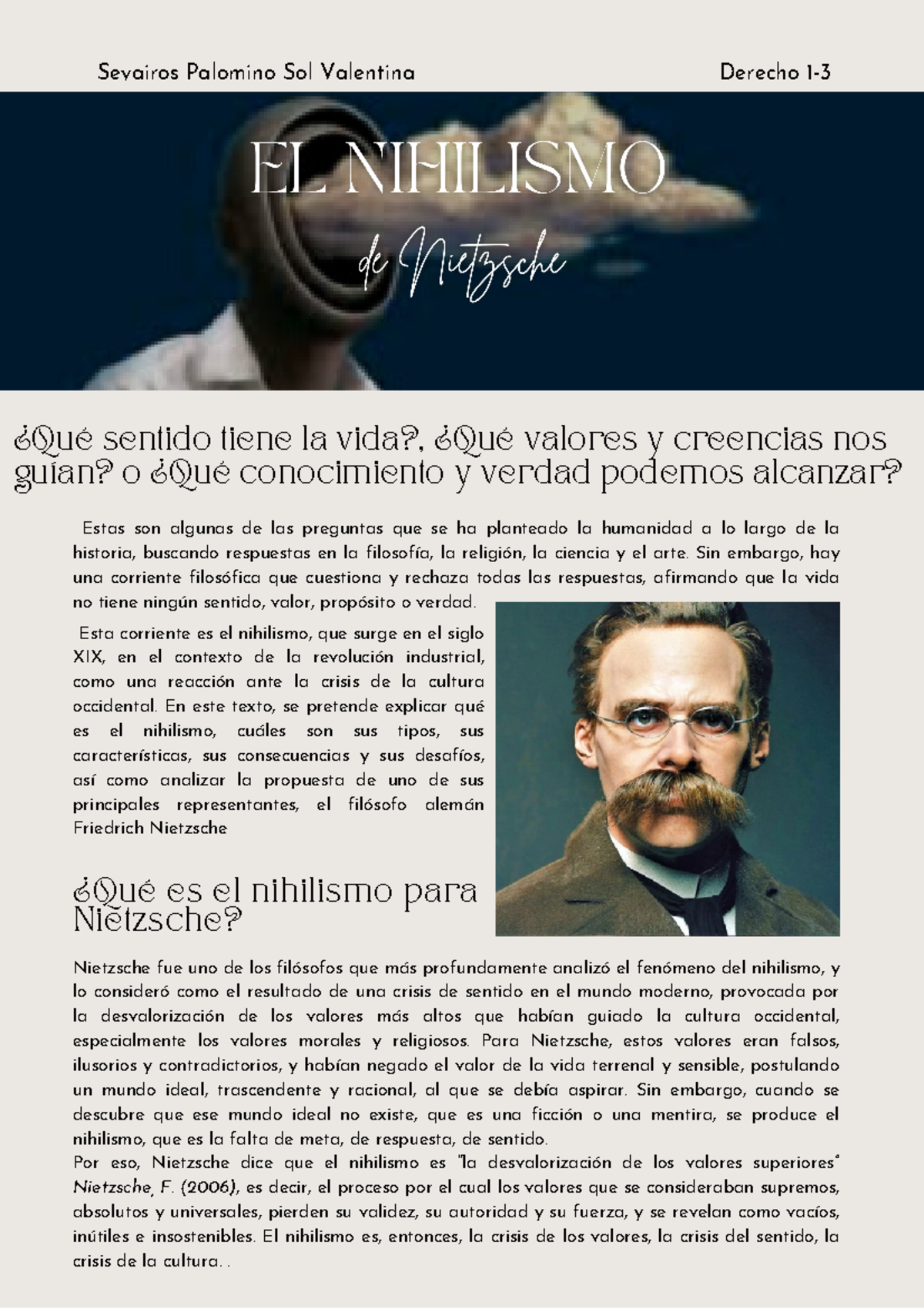 Nihilismo - ¿Qué es el nihilismo para Nietzsche? Estas son algunas de ...
