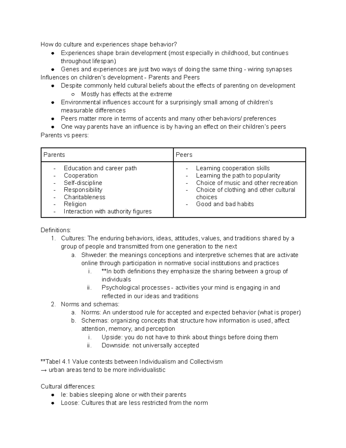 Culture and Behavior - How do culture and experiences shape behavior ...