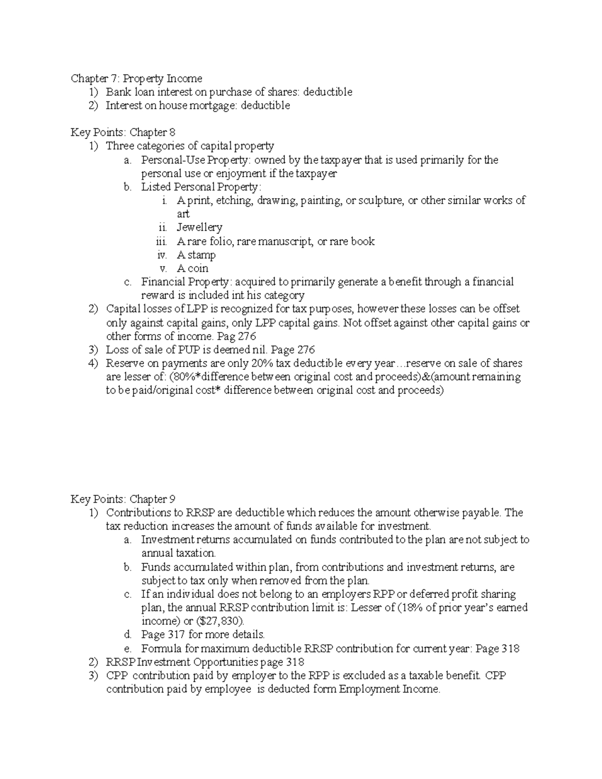 Chapter 9 Notes - gbfdbb obf io 4wb tiou4b ioub oi4tb i34bhtioth io34h ...