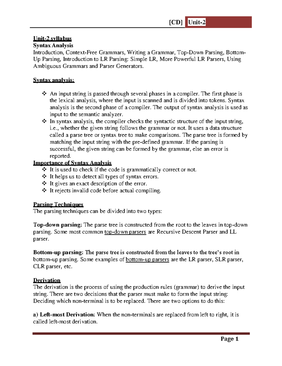 language basics Lexical Analysis: The Role of the Lexical Analyzer ...