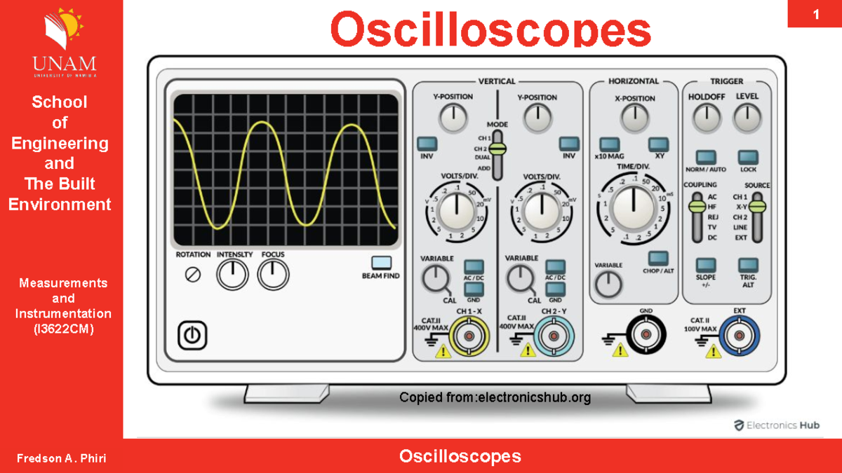 05 The Oscilloscope - Measurements and Instrumentation - School of ...