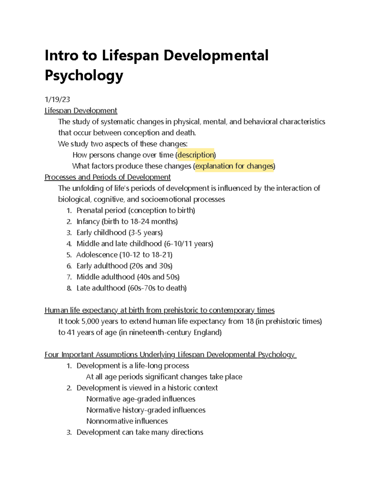 Intro to Lifespan Developmental Psychology - Intro to Lifespan ...