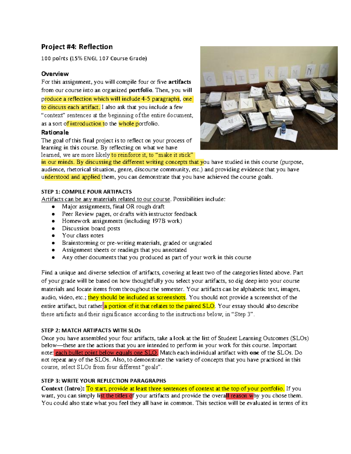 Project 4 Reflection FA22 Halsey - Project #4: Reflection 100 points ...