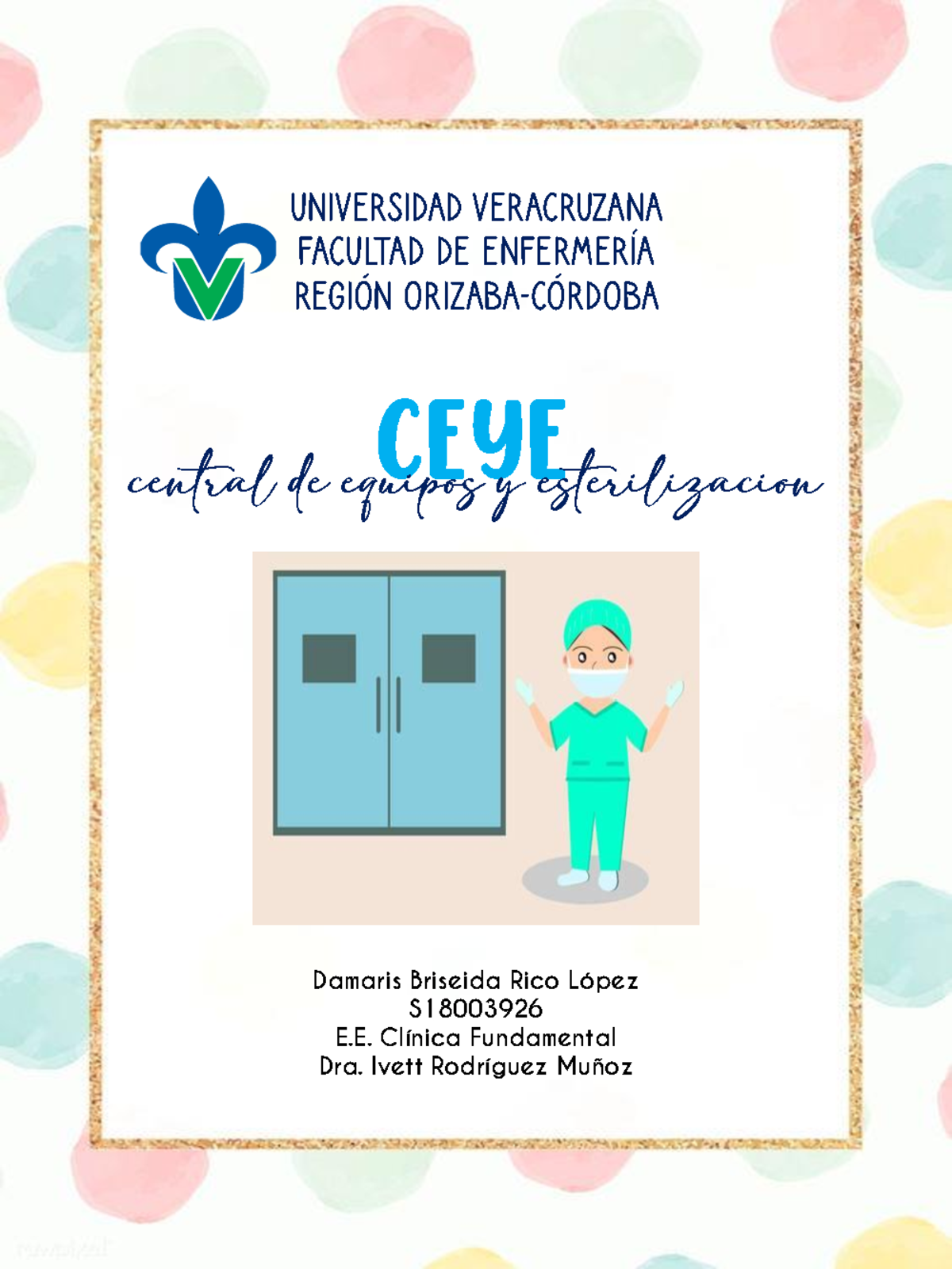 CEy E - DESCRIPCIÓN SOBRE EL AREA CEYE - UNIVERSIDAD VERACRUZANA ...