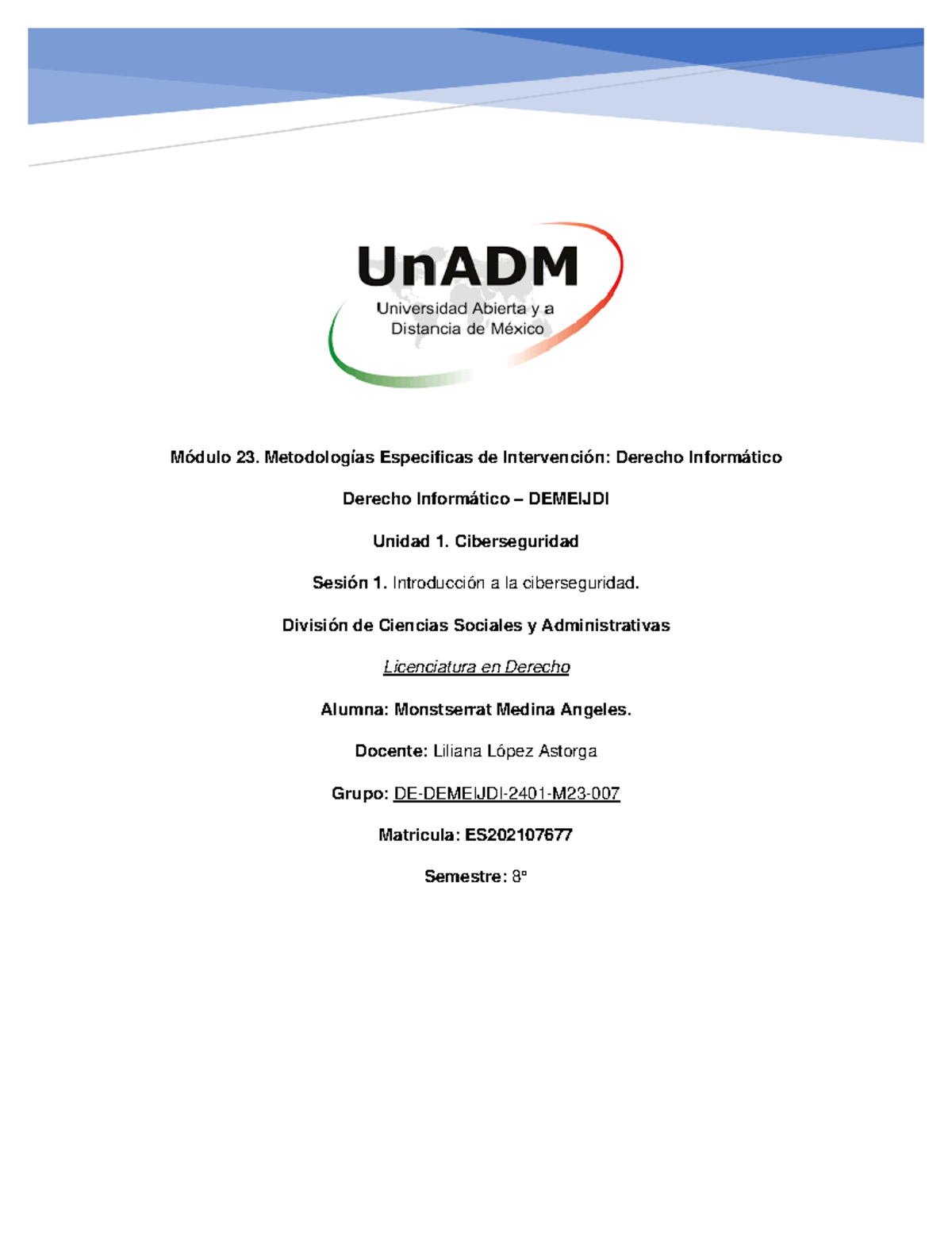 M23 DI UI S1 MOMA - tareas - Módulo 23. Metodologías Especificas de ...