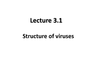 Viral Genome genetics - Lecture 2 Viral Genomes Virology breakthrough ...