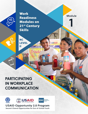 Module 5 - NC II - Contributing to Workplace Innovation For Training ...