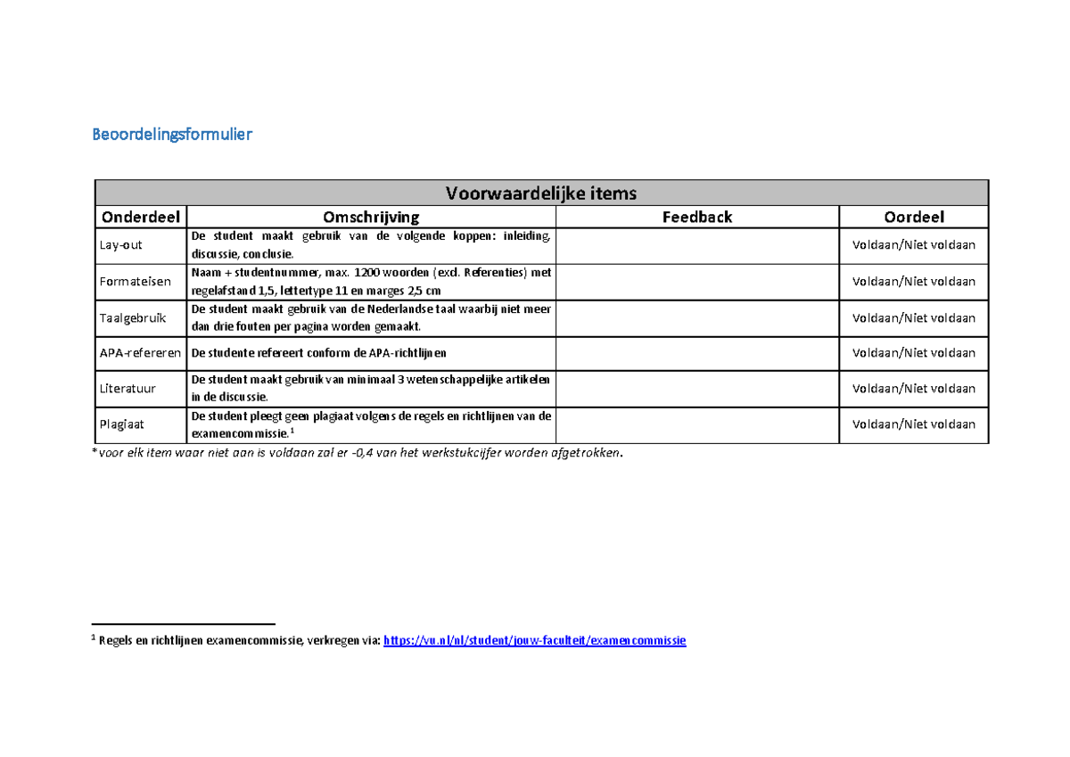 Beoordelingsformulier werkstuk SMC- 22'-23' - Beoordelingsformulier ...