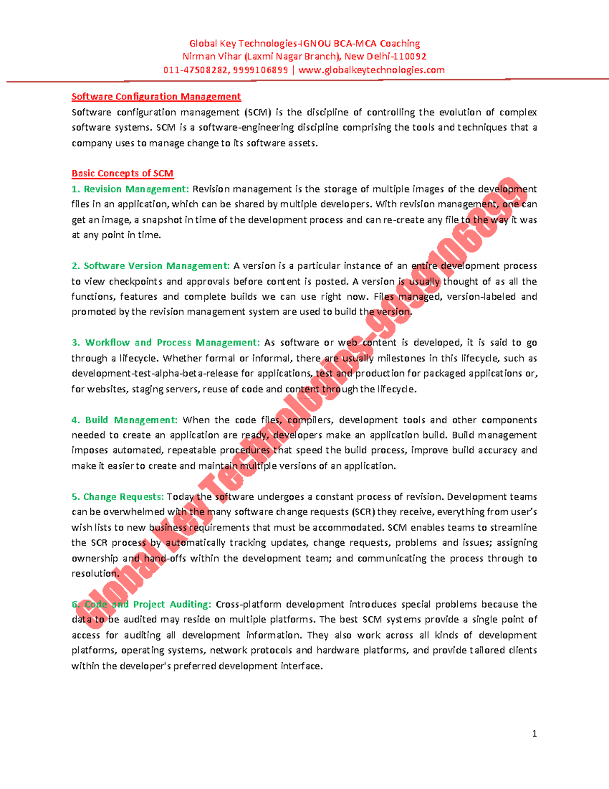 Bcs-051 B3 U3 - most important topic notes - Glob al Key Te chn olog ...