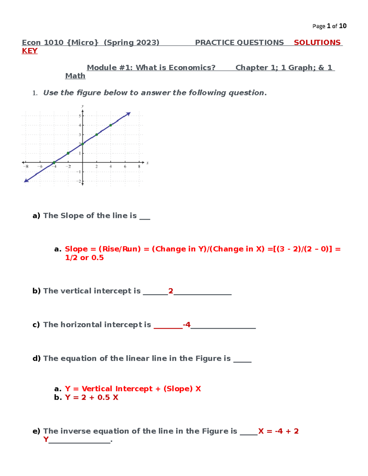 Spring 2023.PQ.KEY.Chapter 1.1Graphs.1Math.Practice Questons (1) (3) (1 ...