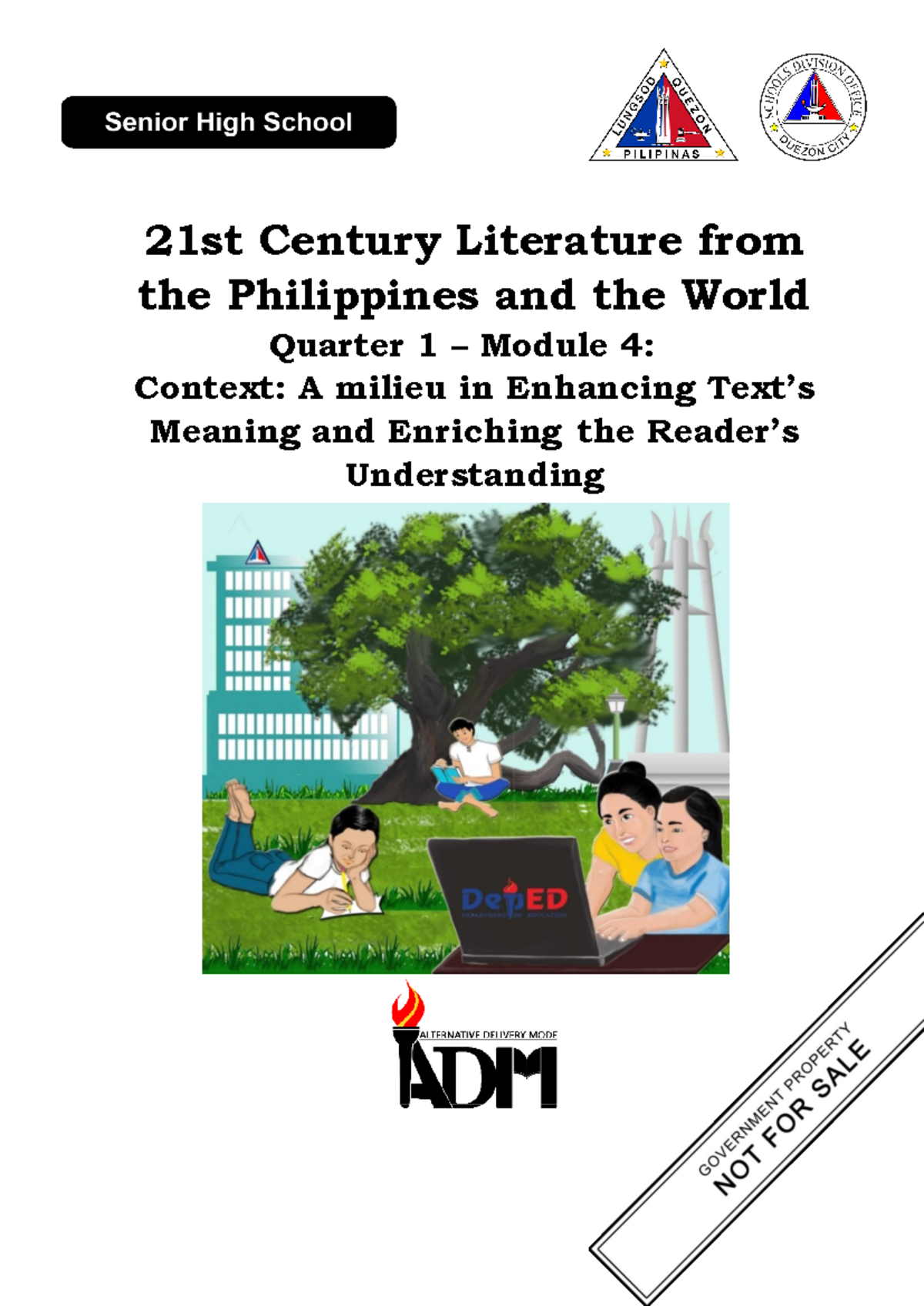 21st-Century-Literature-of-the-Philippines-and-the-World-Gr.11-12 Q1 ...