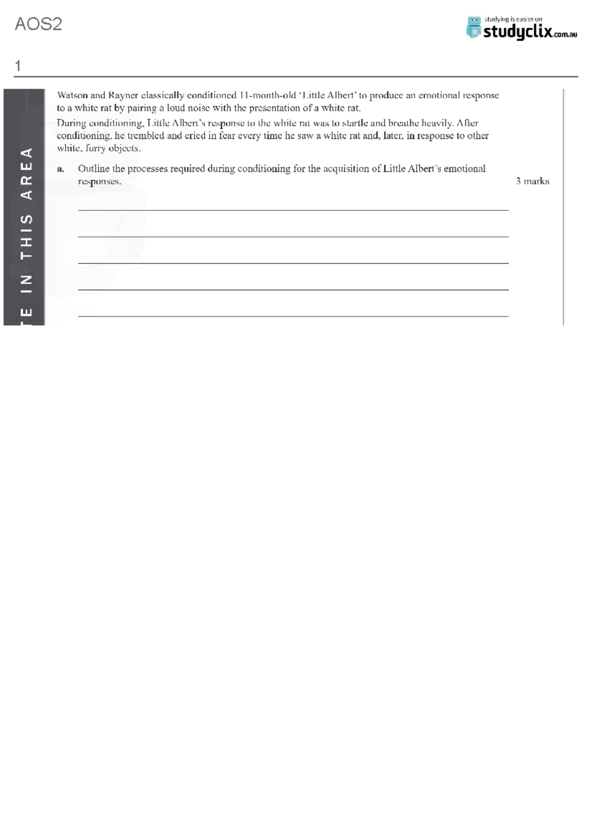 AOS2 - aos 2 prac questions - AOS - Studocu